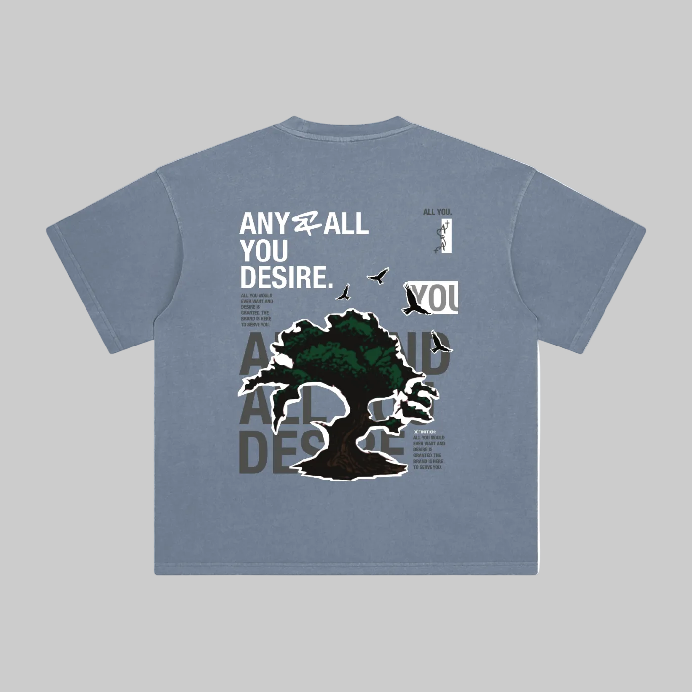 Enzyme Washed T-Shirt